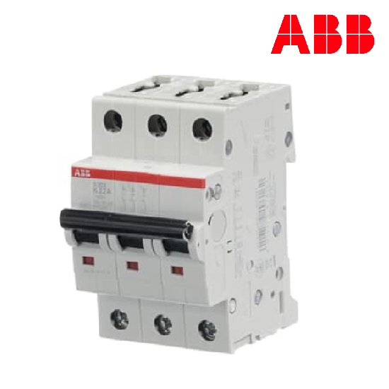 Interruptor Termomagnético 20A Tripolar ABB S-203-K20 – Freeze Depot